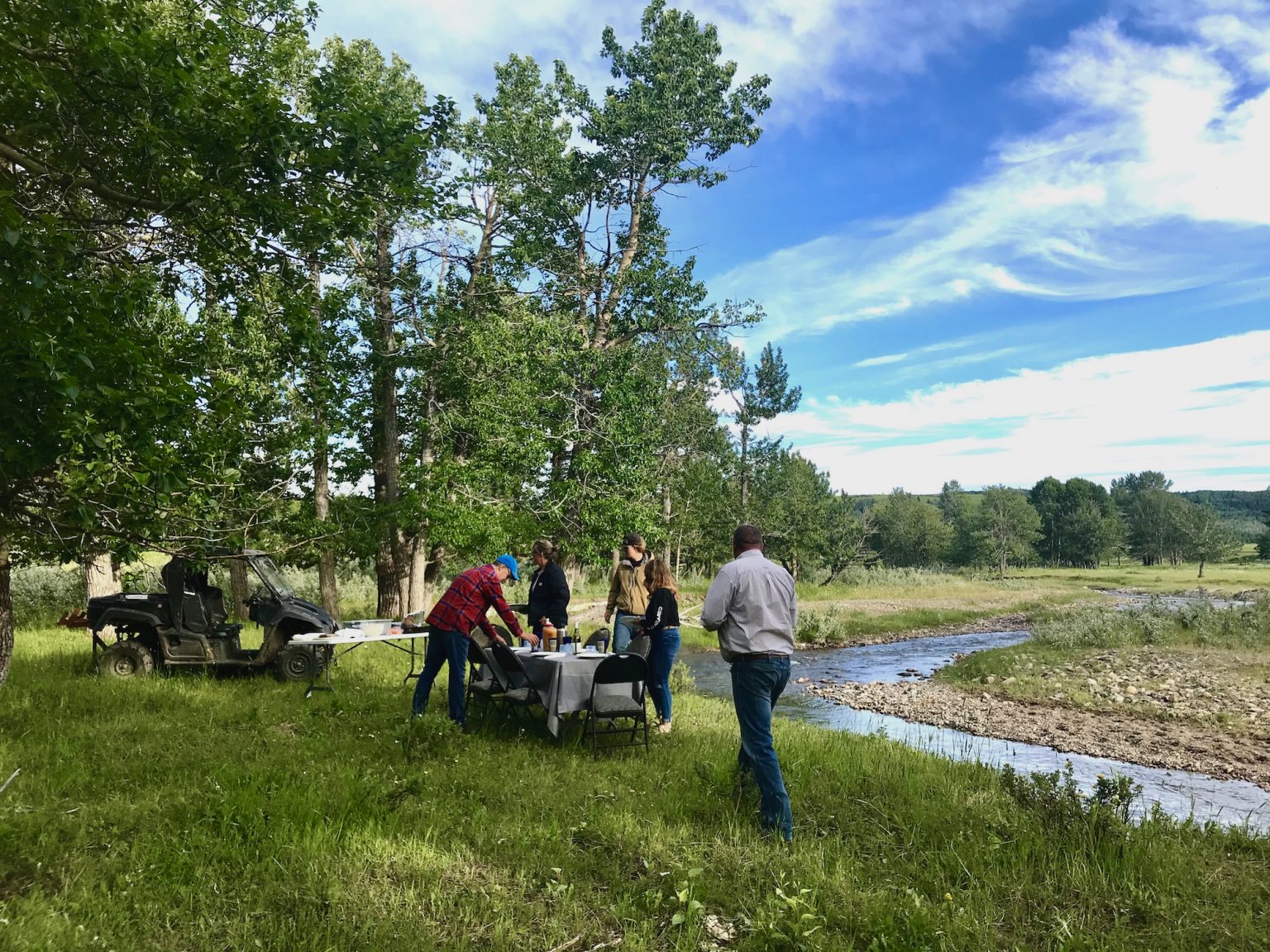 Sundown at Thanksgiving Ranch - Toque & Canoe